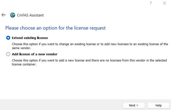 How do I update my license? (SW >2025)