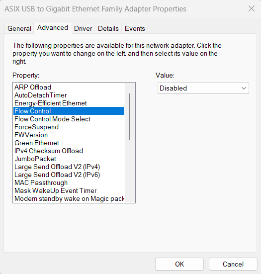 Manually set Ethernet settings and define Fixed IP Address DHCP in Windows